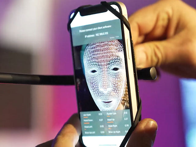 FaceCam iPhone HMC — The Professional Facial Mocap Helmet – Radical ...